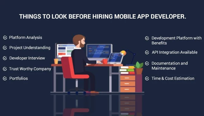 9 Things to look before hiring any Mobile Developer | W3care