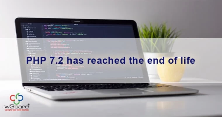 PHP 7.2 has reached the end of life | W3care